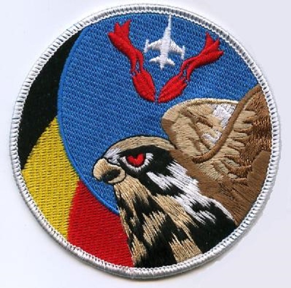 F-16 FIGHTING FALCON SWIRL PATCH : BELGIAN AIR FORCE Operational ...
