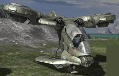 AV-14 Hornet Halo UNSC Attack VTOL Mahogany Kiln Dry Wood Model Large ...