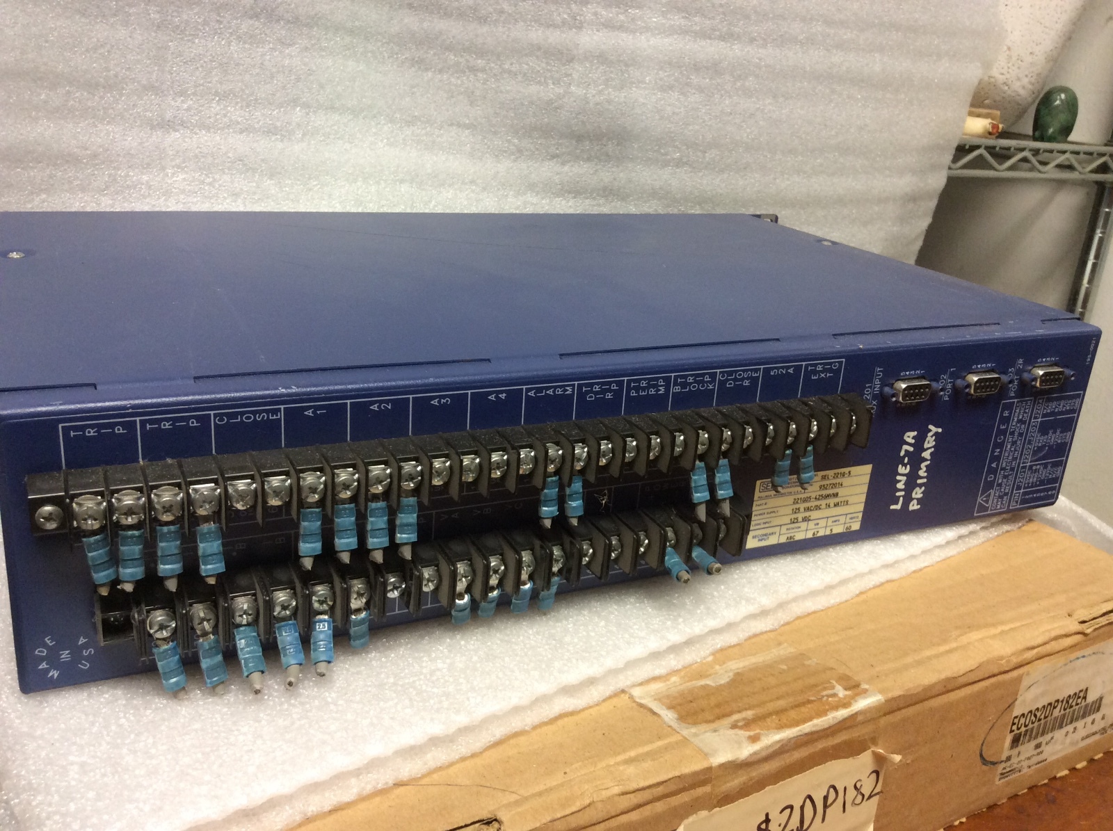 Schweitzer SEL SEL-221g-5 SEL-221G Phase Distance ground Fault Locator ...