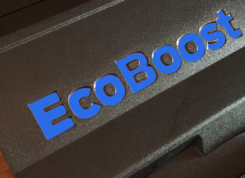 2015-2022 Mustang ECOBOOST Letters Intake/Engine Cover Vinyl Decals | eBay