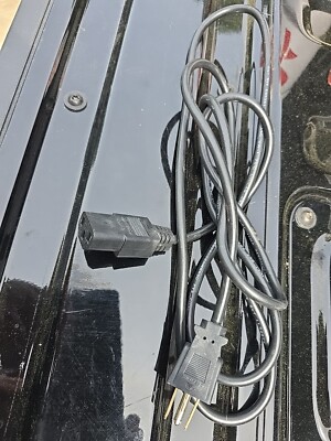 6.8 ft AC Power Cord C13 Cable with 3-Conductor PC Power Connector, PC ...