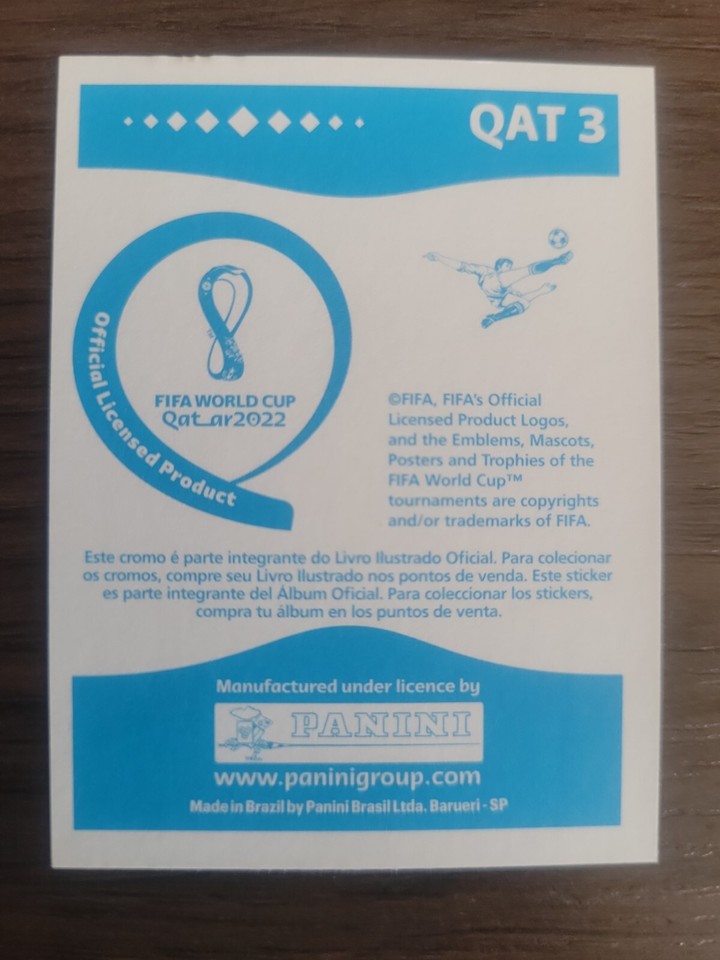 2022 FIFA World Cup Qatar Sticker Mexican Edition No Borders Saad Al ...