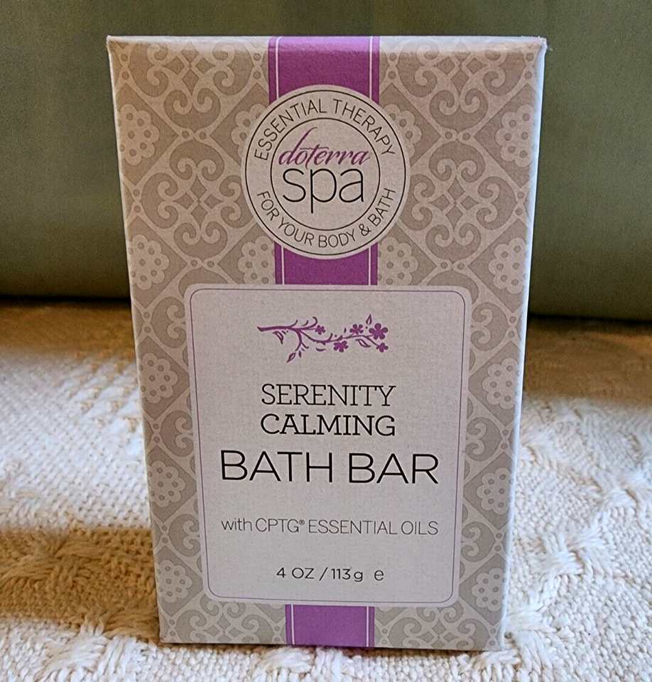 Doterra Serenity Calming Bath Bar with CPTG Essential Oils New Sealed ...