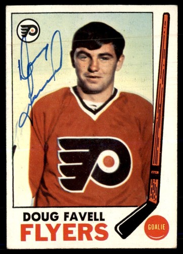 1969-70 Topps Autographed Doug Favell Rookie #88 | eBay