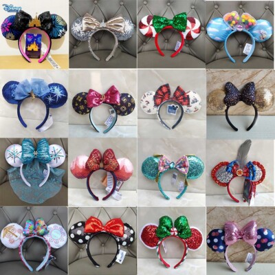 120 Styles Disney Parks Loungefly Bow Minnie Mouse Ears Collection ...