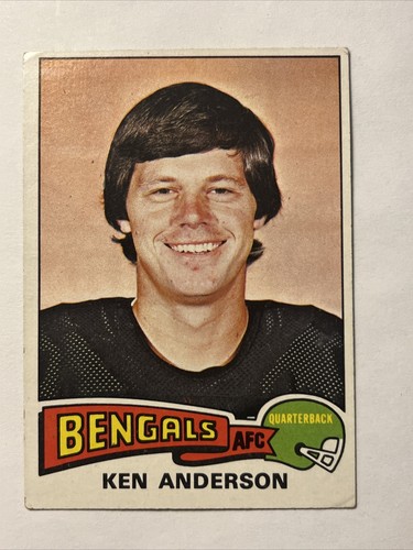 1975 Topps Football Ken Anderson Cincinnati Bengals #160 Vintage | eBay