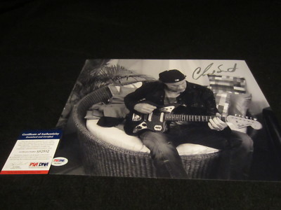 CHAD SMITH SIGNED 11X14 PHOTO PSA/DNA RHCP RED HOT CHILI PEPPERS ...
