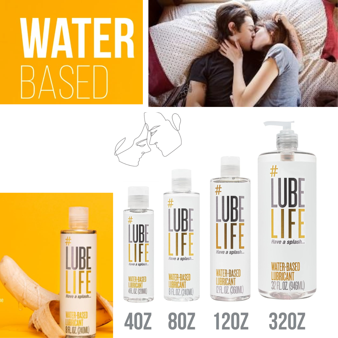 #Lubelife Water Based Personal Lubricant Sex Lube for Men Women ...