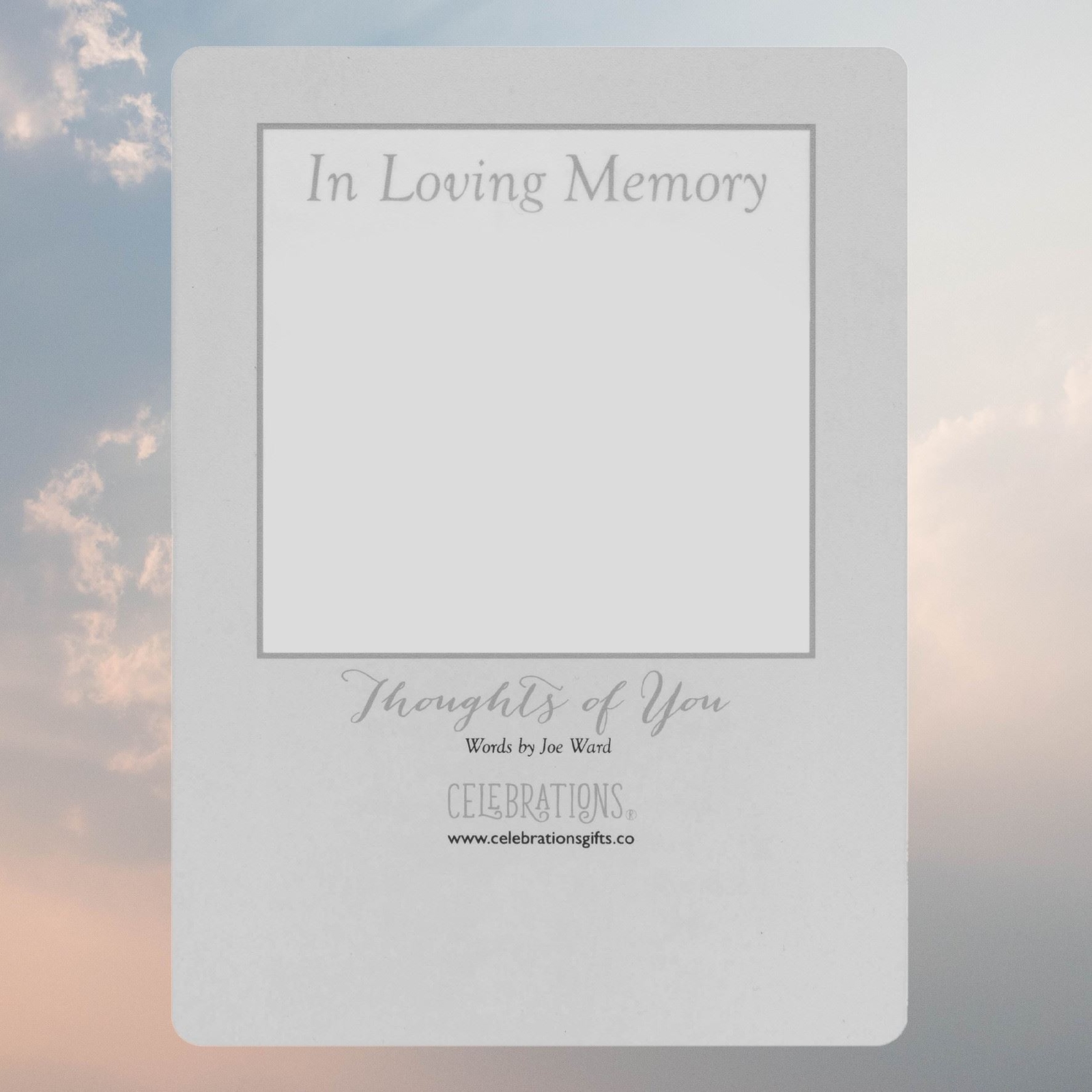 Gone Too Soon - Graveside Waterproof Memorial Card | Sentiment Poem ...