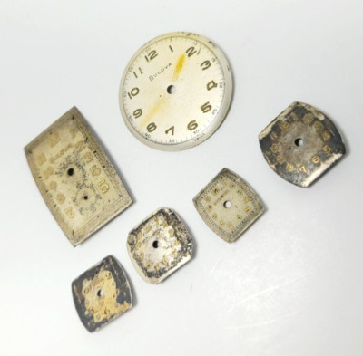 Vintage Bulova Watch Dials Repair Parts | eBay