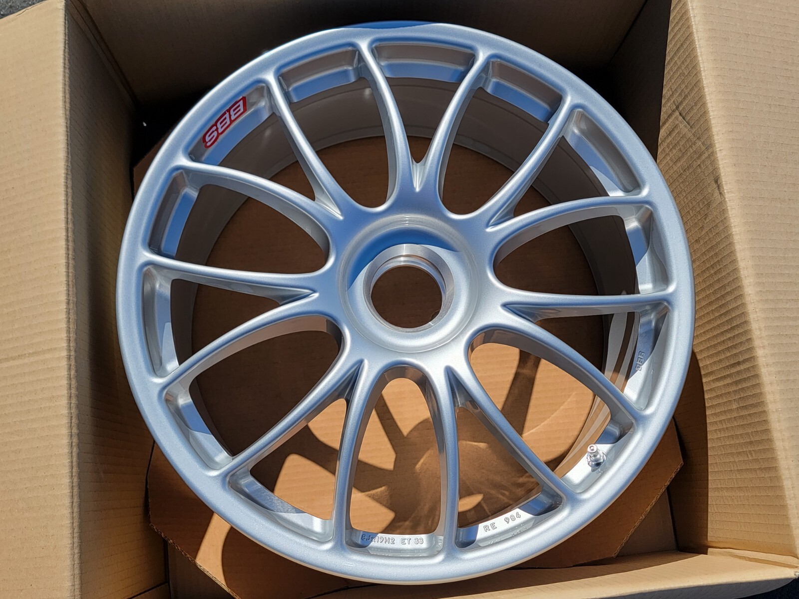 NEW 19" Ferrari F430 Challenge FRONT center lock OEM factory BBS wheel ...