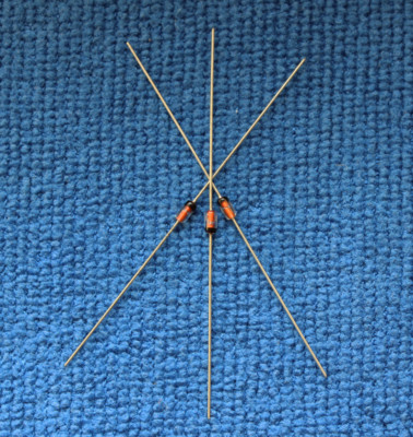 50pcs 1SS86 Silicon Schottky Barrier Diode for UHF TV Tuner Mixer DO-35 ...