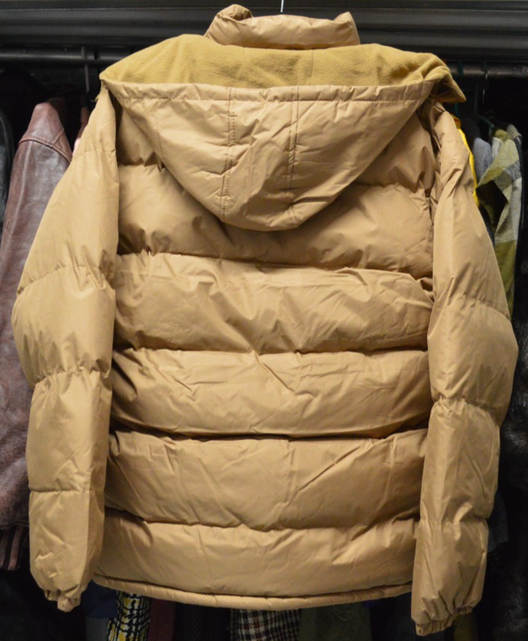 Operation Warm Puffer Jacket Tan Hooded Full Zip XXL Winter Coat | eBay