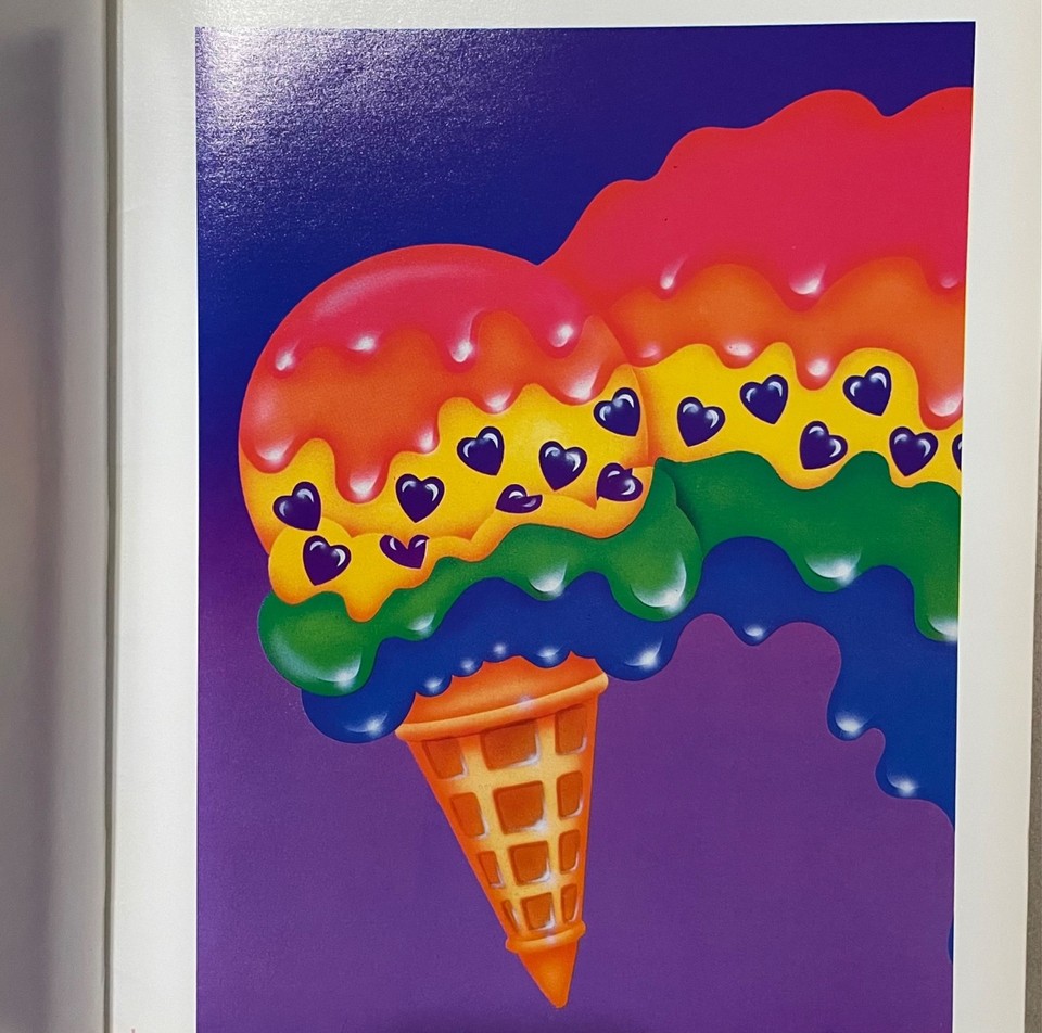 1980's Vintage Lisa Frank Poster Book, Colorful Creations | eBay
