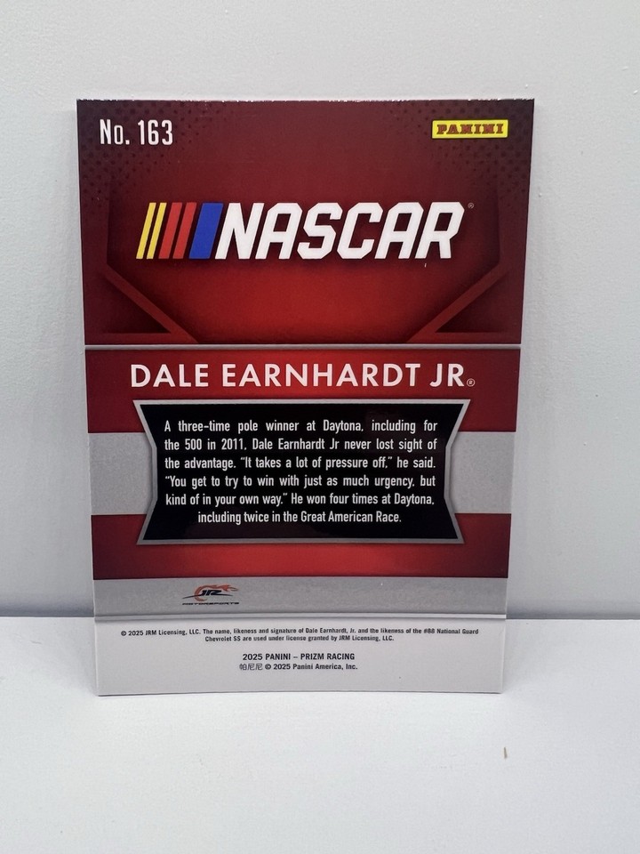 2025 Panini Prizm Dale Earnhardt Jr Throwback #163 | eBay