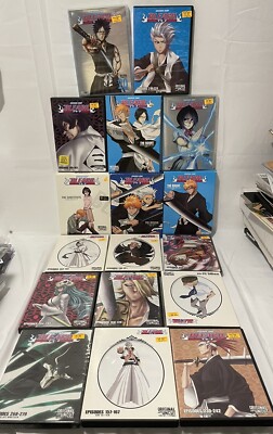 Bleach Lot - 17 DVD Box Sets - Anime Collection Complete w/Cases | eBay