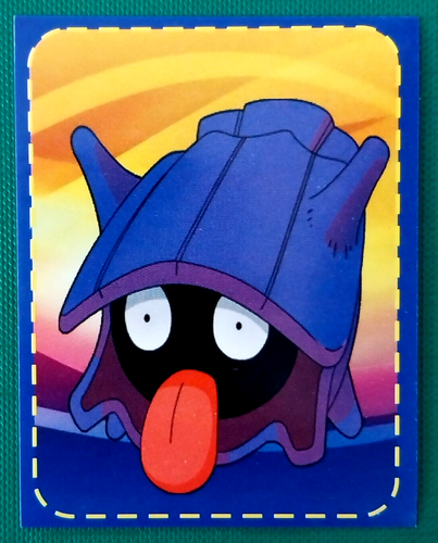 2022 POKEMON EE Sticker #090 SHELLDER Kanto South America Peru Edition ...