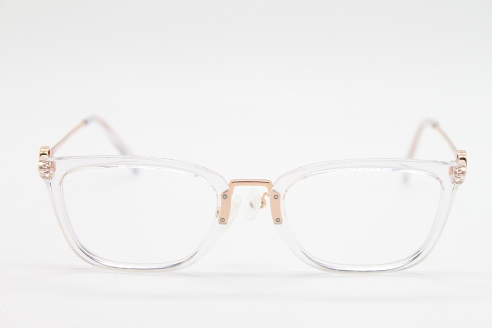 NEW MICHAEL KORS MK4054 CAPTIVA 3105 TRANSPARENT GOLD AUTHENTIC ...