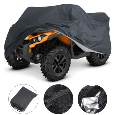 Universal ATV Cover Waterproof Heavy Duty 4 Wheeler Quad Protector from ...