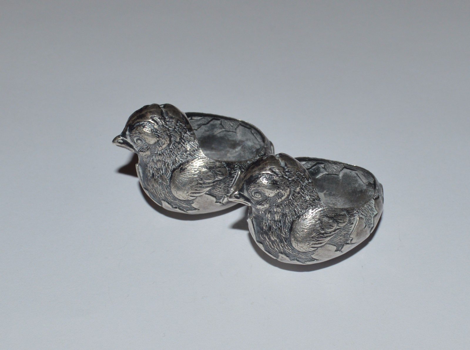 ANTIQUE STERLING SILVER BIRDS SALT AND PEPPER SET | eBay