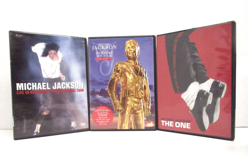 3 Michael Jackson Concert/Short Film DVDs-Michael Jackson: The One | eBay