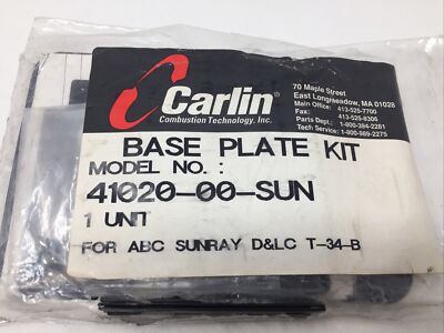 Carlin 41020-00-SUN Base Plate Kits | eBay