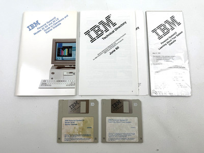 Vtg IBM PS/2 Model 35 SX LS Guide to Operations Reference & Starter ...