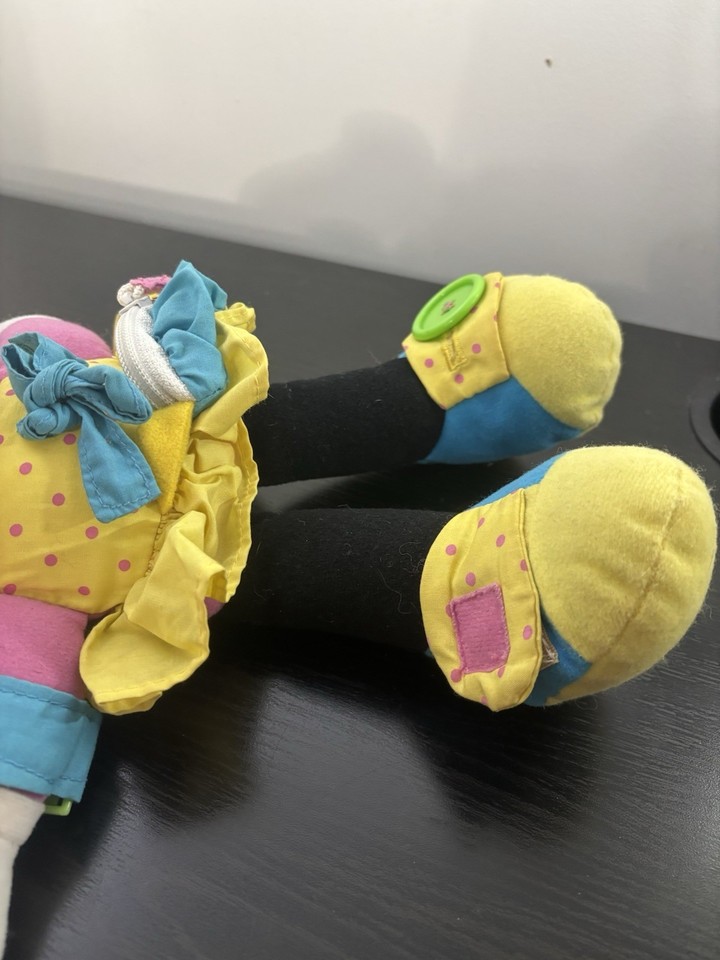 VTG 1992 Disney Mattel Teach Me Minnie Mouse Plush Stuffed Animal Retro ...