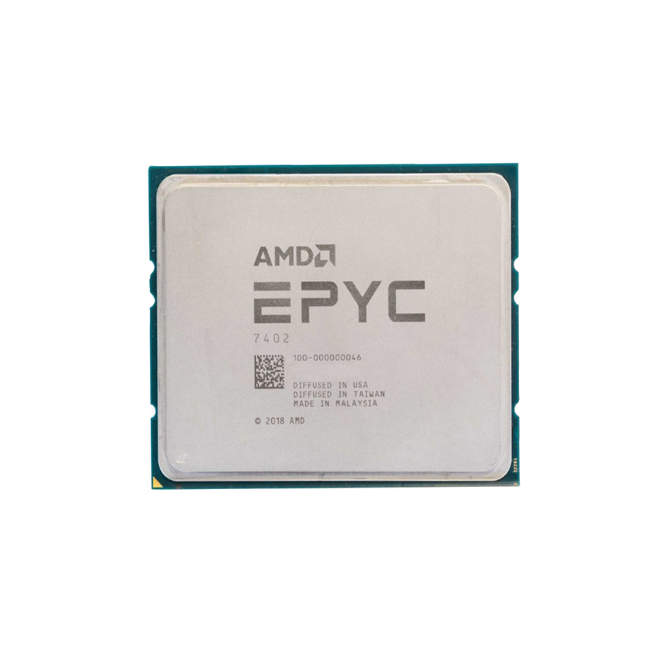 AMD EPYC 7402 2.8GHz 24Cores SP3 128MB 180W 100-000000046 CPU Server ...
