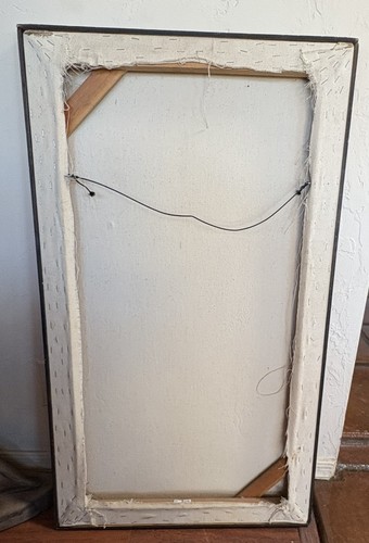 ED SINGER PAINTING ORIGINAL NATIVE AMERICAN PORTRAIT NAVAJO INDIAN ...