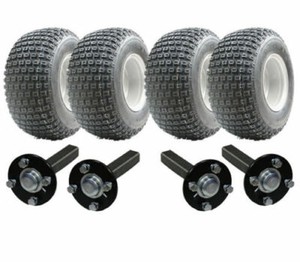 Double Essieu Atv Remorque Kit - Quad - 4 Roues Moyeu / N° Attelage ...