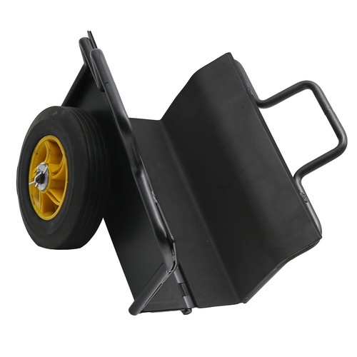 600LBS Heavy Duty Panel Slab Dolly 10" Pneumatic Wheels Moving Cart ...