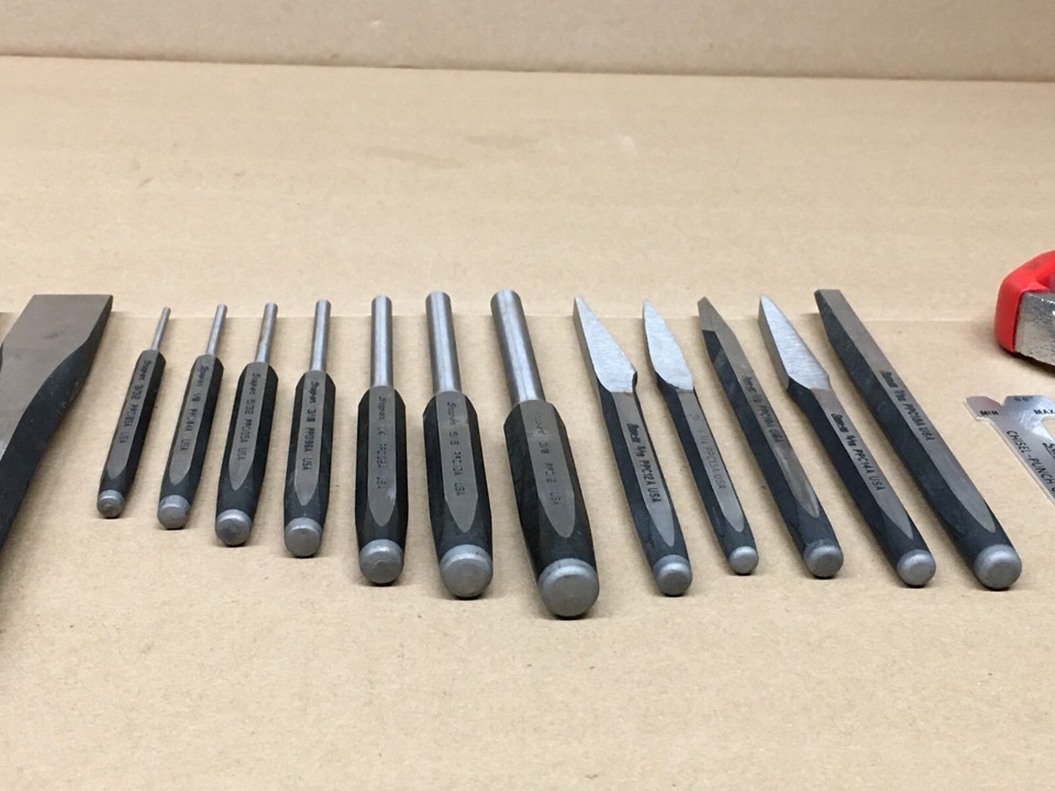 Snap-On - 27pc Punch & Chisel Set - PPC270AK - Excellent Condition | eBay