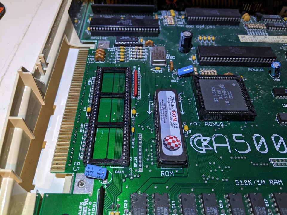 Amiga RAM 8MB IDE 44 PIN 2.5 68000 CPU Slot 500 2000 CDTV Card | eBay