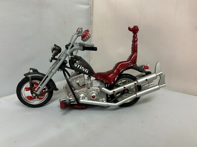 WCW WWE Sting Motorcycle 1999 Marvel - RARE ITEM | eBay