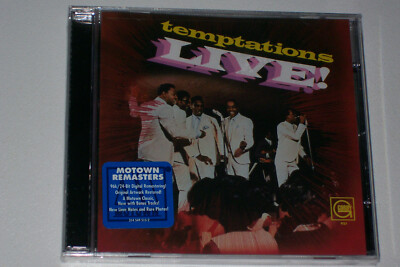 The Temptations: Live! [Remaster] (CD, 1999, Motown Records) Brand New 731454951524| eBay