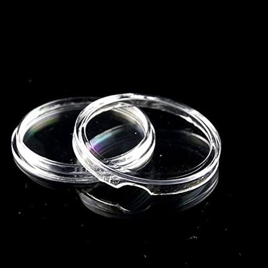 30 coin holders 39mm direct fit capsules for 1 OZ SILVER OR COPPER ...