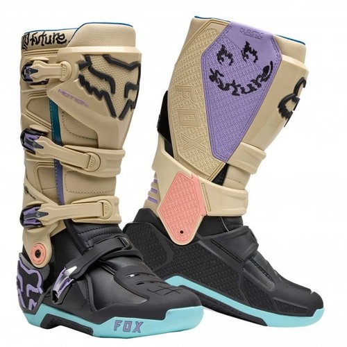 FOX Motion MX Boots - Adult Motion HELLO Future (Ash) | eBay