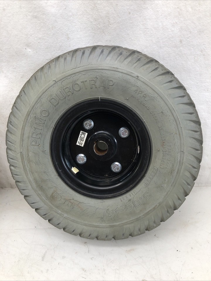 Jazzy Select GT Elite ES PAIR 10" 10x3 FLAT FREE Drive Wheel Tire ...