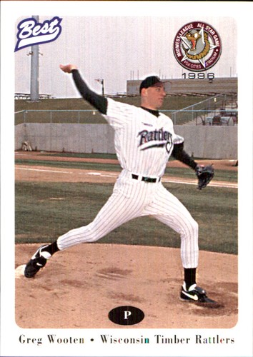 Greg Wooten 1996 Best Midwest League All-Stars #8 RC FREE SHIPPING ...