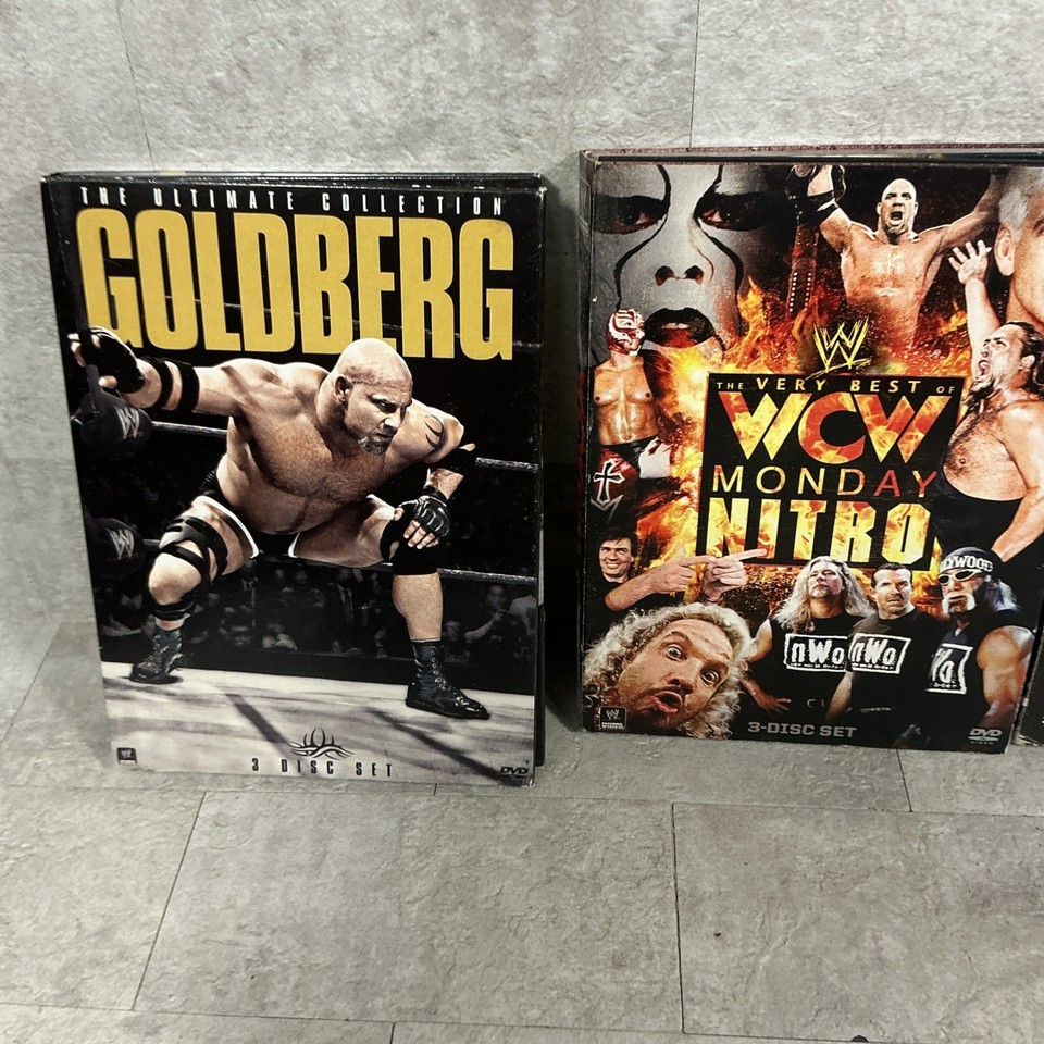 Wrestling DVD Lot Of 11 Sets WWE- WCW- WWE all Tested Working | eBay