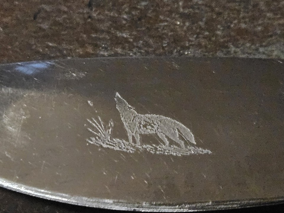 Custom Made 3 Inch Fised Blade Knife By Lynn GERMAN Abilene Tex. | eBay