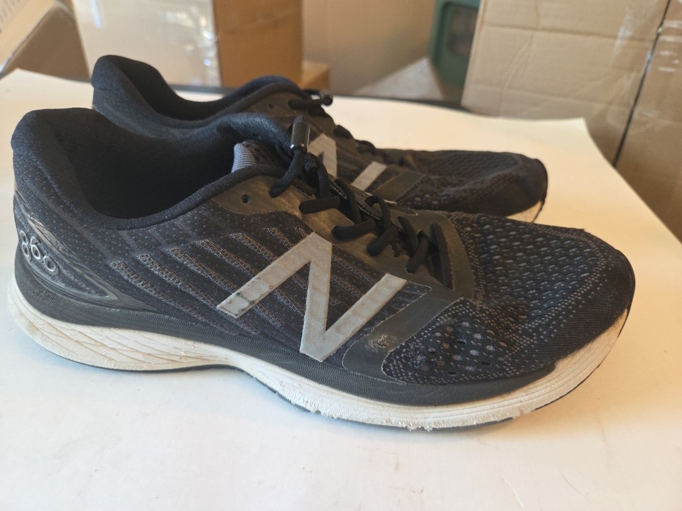 New Balance Shoes Mens Size 11.5 860 V9 - Black And Gray Great ...
