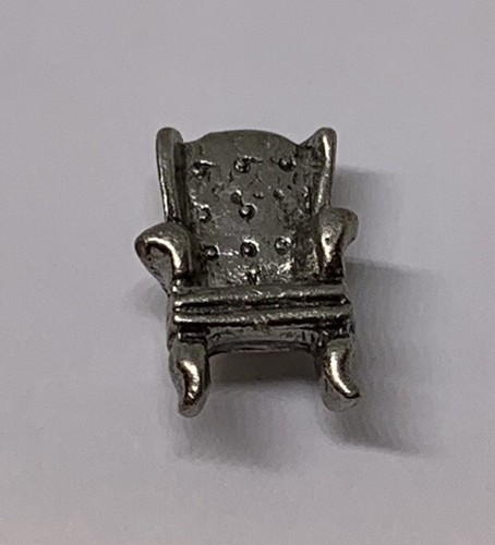 Armchair Throne Wingback Chair Comfy Sofa 3-D Jim Clift Pewter Lapel ...