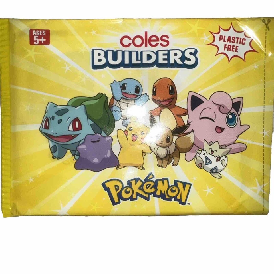 COLES BUILDERS POKEMON CHARIZARD | eBay UK