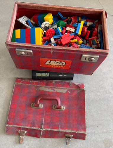 1960's-70's Vintage lot 6lbs LEGO's bricks with RARE original Danish ...