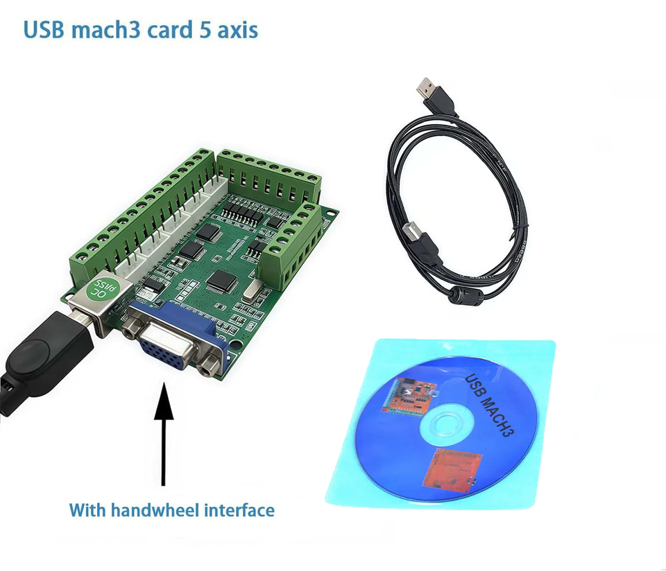 Nema23 57 Stepper Motor Drive Mach3 Controller CNC Kit for ...