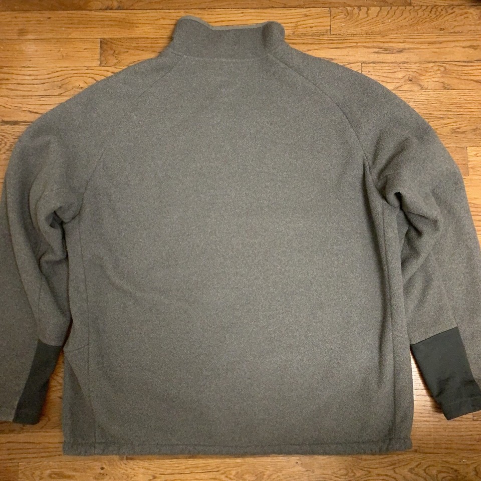 The North Face Mens Jacket Fur Fleece Inside Chest Pocket Hike Camp ...