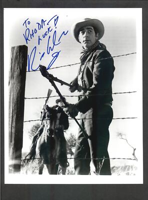Richard Devon - Signed Vintage Celebrity Autograph Photo - Cowboy ...