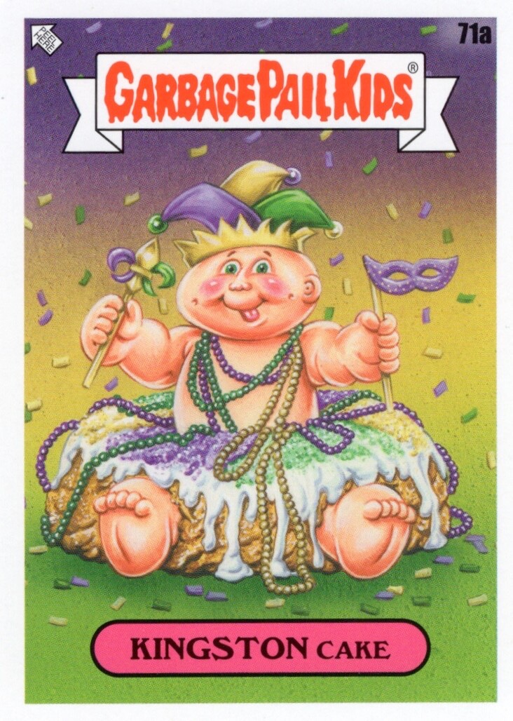 2021 GARBAGE PAIL KIDS GPK FOOD FIGHT BASE KINGSTON CAKE 71a NM | eBay